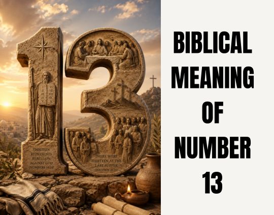 Biblical Meaning of Number 13: Rebellion, Pride, and Humanity’s ...