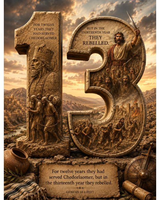 Biblical Meaning of Number 13: Rebellion, Pride, and Humanity’s ...